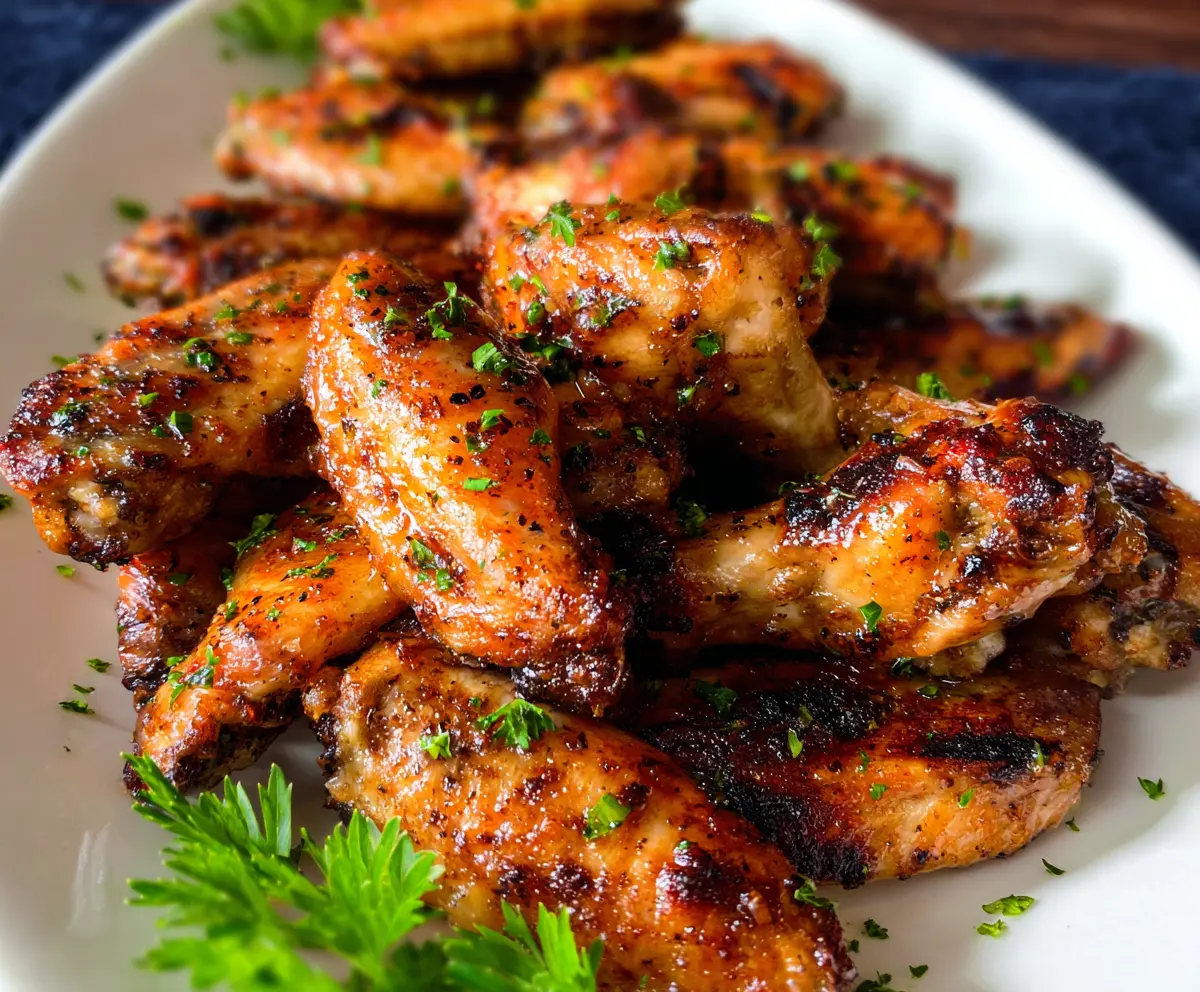 Cajun Garlic Chicken Wings Recipe | Delicious & Spicy