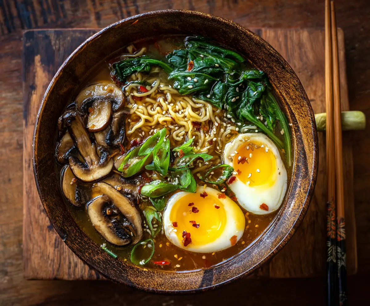 Egg Drop Ramen Soup Recipe | Easy & Delicious