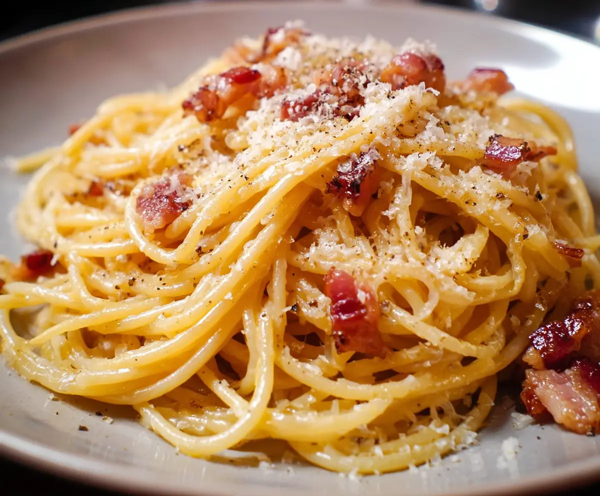 Authentic Spaghetti Carbonara Recipe | Easy & Delicious