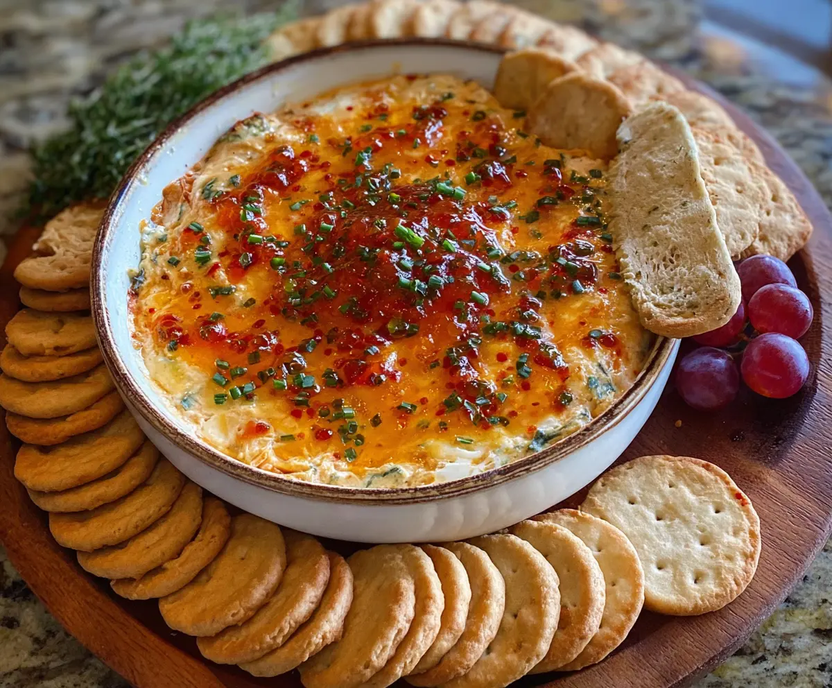 Delicious Pepper Jelly Cheese Dip Recipe